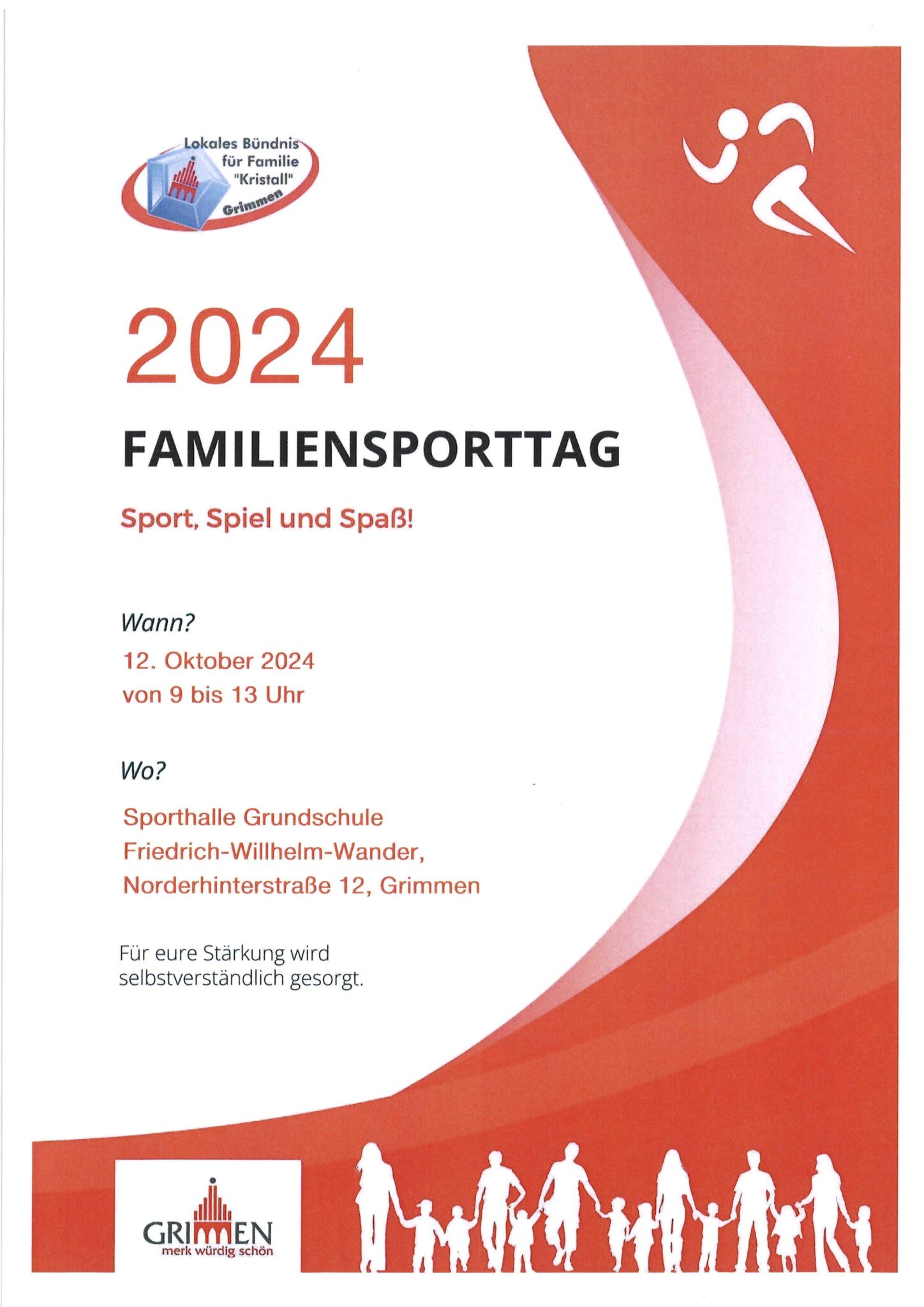 Familiensporttag 2024 - Sport, Spiel und Spaß! | Stadt Grimmen